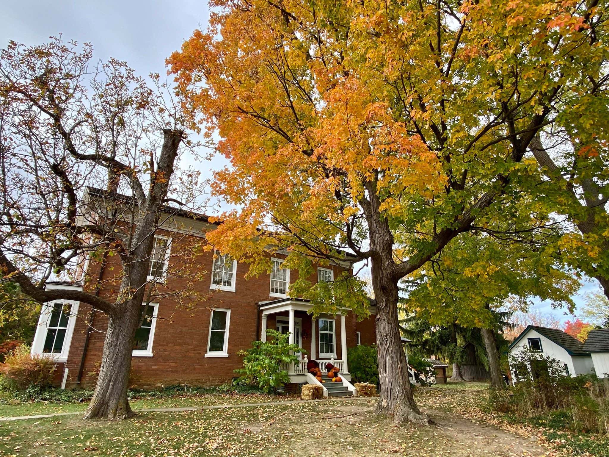 Ball Family Home in fall | In Search of Sarah