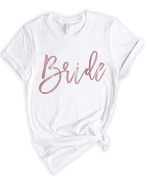 15 Destination Wedding Bridal Shirts You Need for Travel | In Search of ...