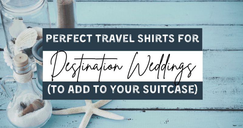 15 Destination Wedding Bridal Shirts You Need for Travel | In Search of ...