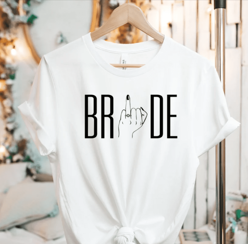 15 Destination Wedding Bridal Shirts You Need for Travel | In Search of ...