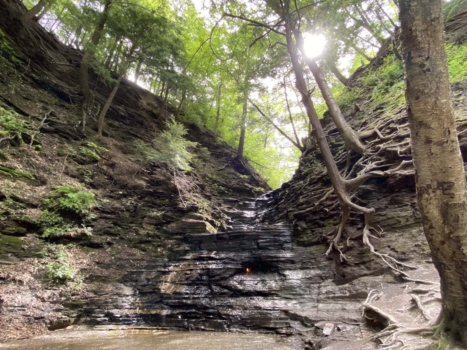 Eternal Flame Falls: A Unique Waterfall That’s on Fire! | In Search of ...