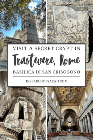 Explore Secret Ruins under Basilica di San Crisogono in Rome